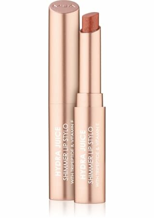 Губная помада MUA Makeup Academy Hydra Juice Peptide Shimmer Lip Stylo, карамельный глазурь, 1,5 г