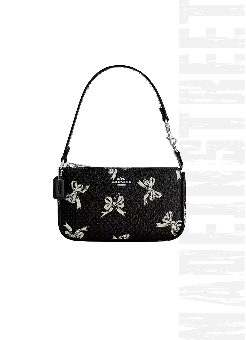 Сумка клатч Black Multi Nolita 19 With Print 19x5x11.5 (ДxШxВ)