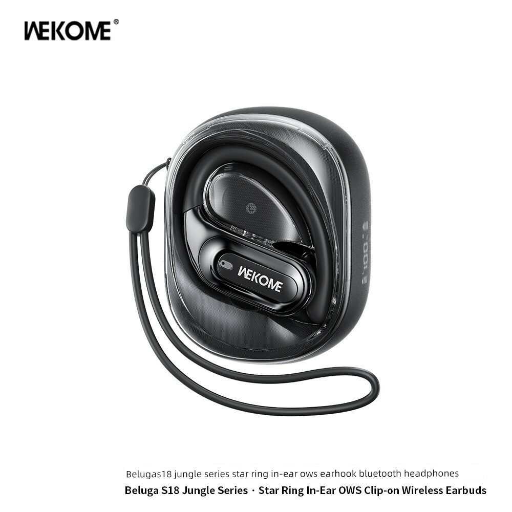 WEKOME OWS наушники-зажимы Bluetooth, беспроводные, 30 часов автономной работы, удобная посадка для спорта и звонков
