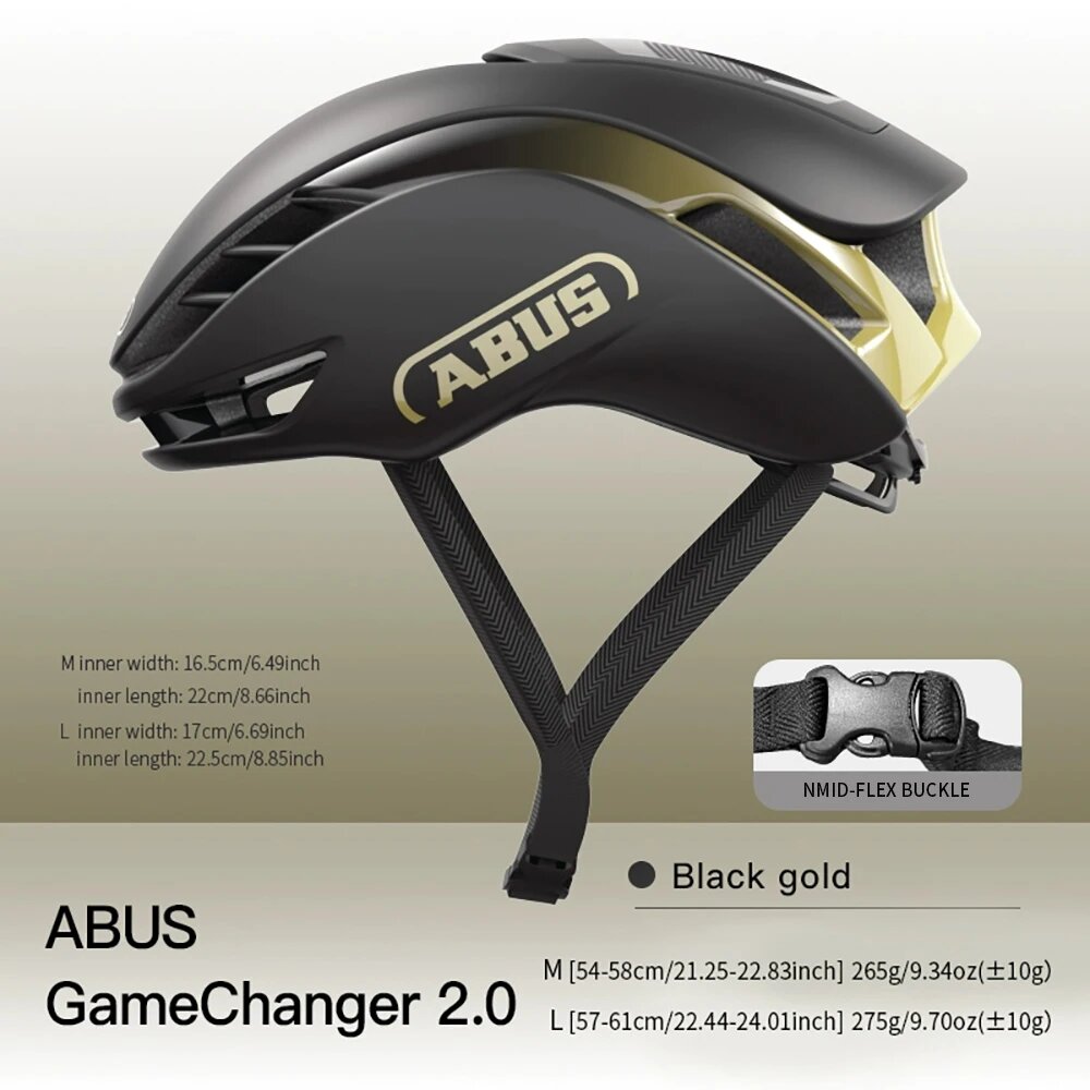 ABUS Gamechanger 2.0, Black gold, M