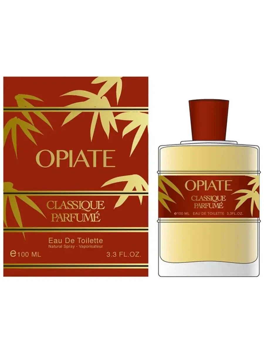 Туалетная вода женская Kpk Parfum цитрусовый аромат Opiate 100 мл