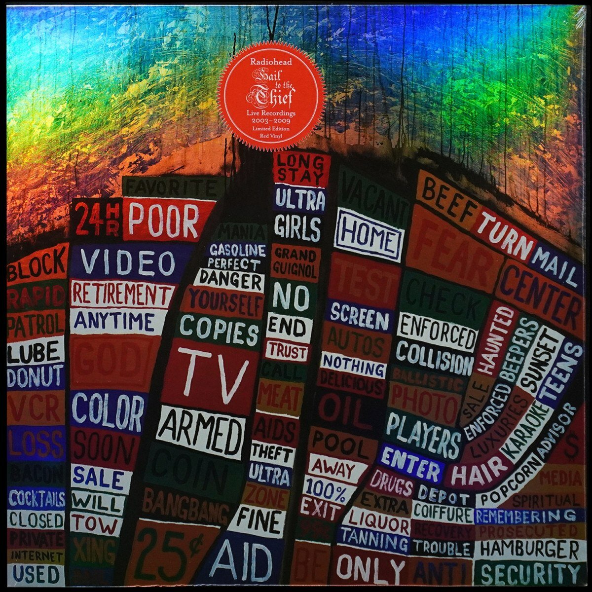 Виниловая пластинка XL Radiohead – Hail To The Thief (Live Recordings 2003-2009) (цветной винил)