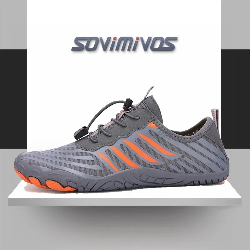 Ботинки для плавания SOVIMIVOS, серые, размер 42