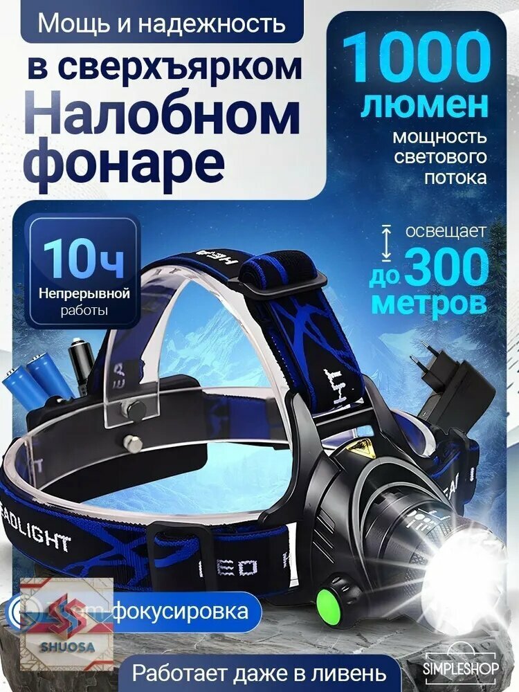 Налобный фонарь