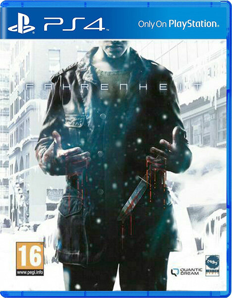 Игра на диске Fahrenheit [PS4, английская версия] (EU) для PS4 и PS5