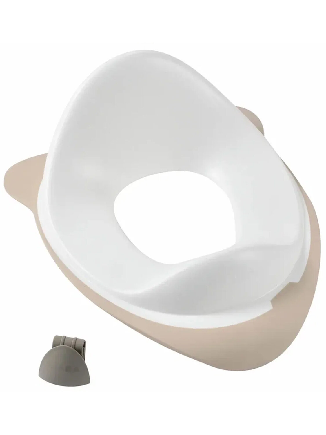 Сиденье для унитаза Beabaс крючком для крепления к стене или унитазу Reducteur de toilette - Terre d'argile