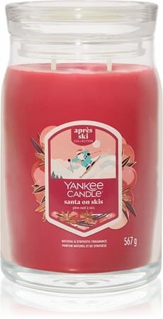 Свеча Yankee Candle Santa On Skis, унисекс, 56,7 г