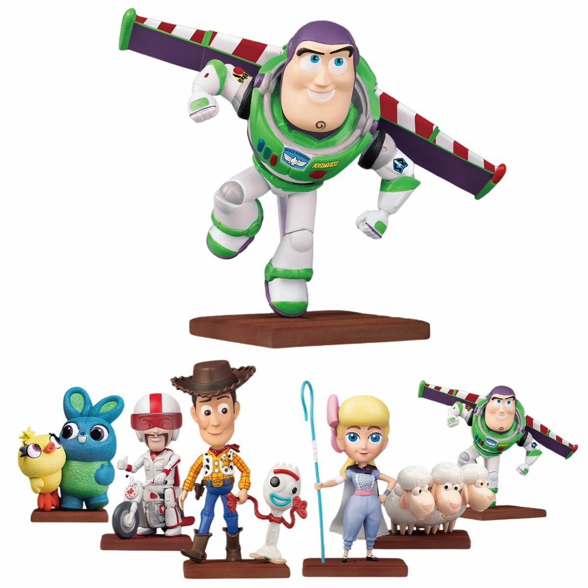 HIPLAY Beast Kingdom Pixar MEA-012 Toy Story 4 Блайнд-бокс (Полный набор)