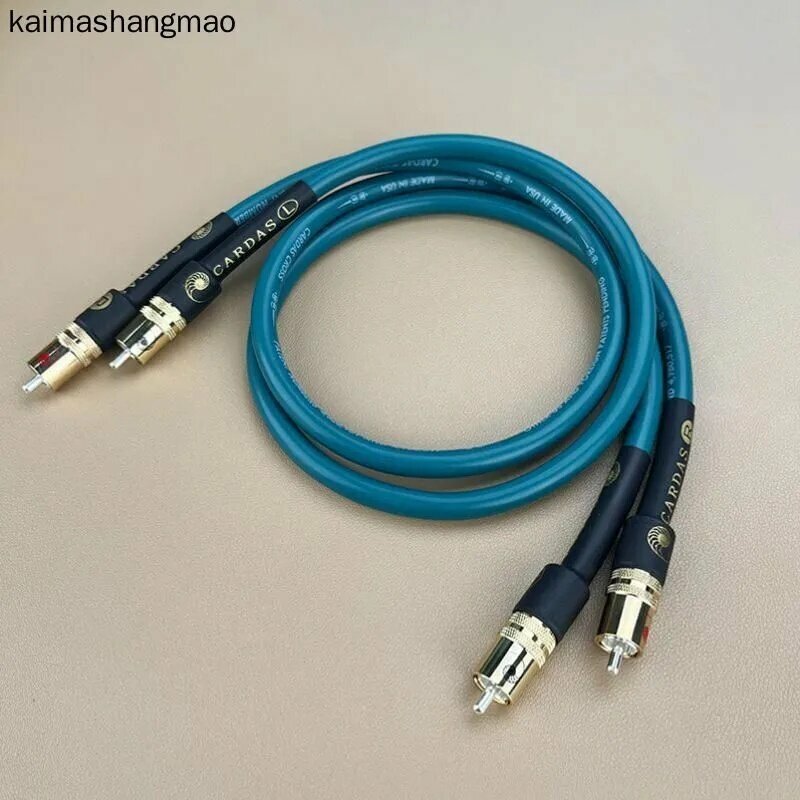 Аудиокабель RCA/RCA, 0.5 м, зеленый