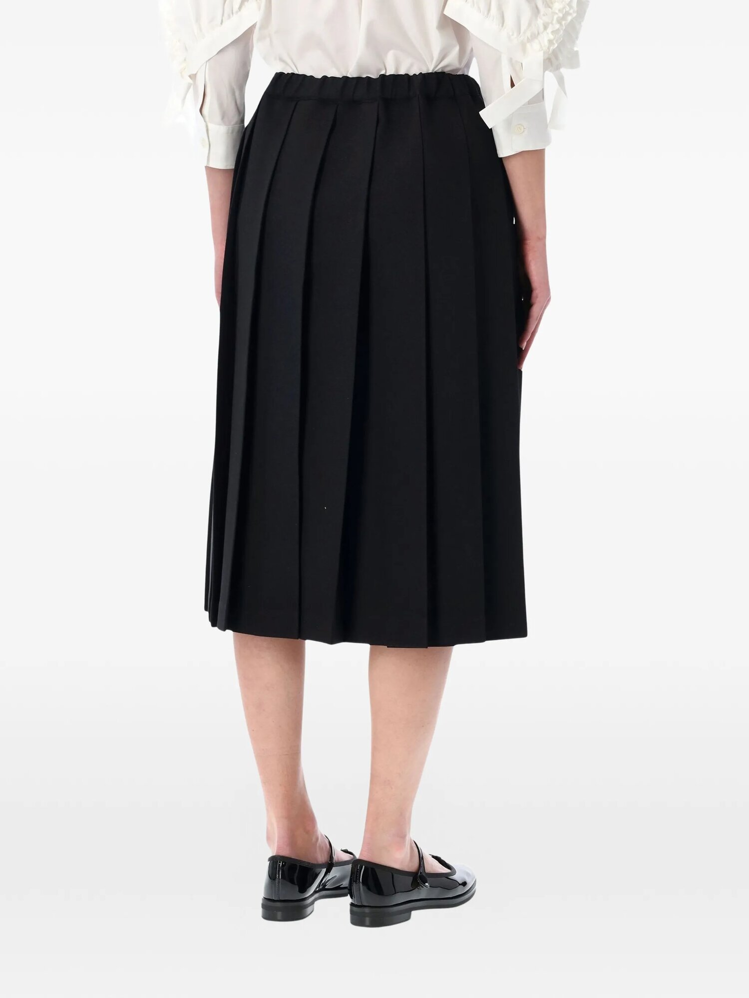Юбка COMME des GARCONS Pleated midi skirt, размер 42 — фото 1