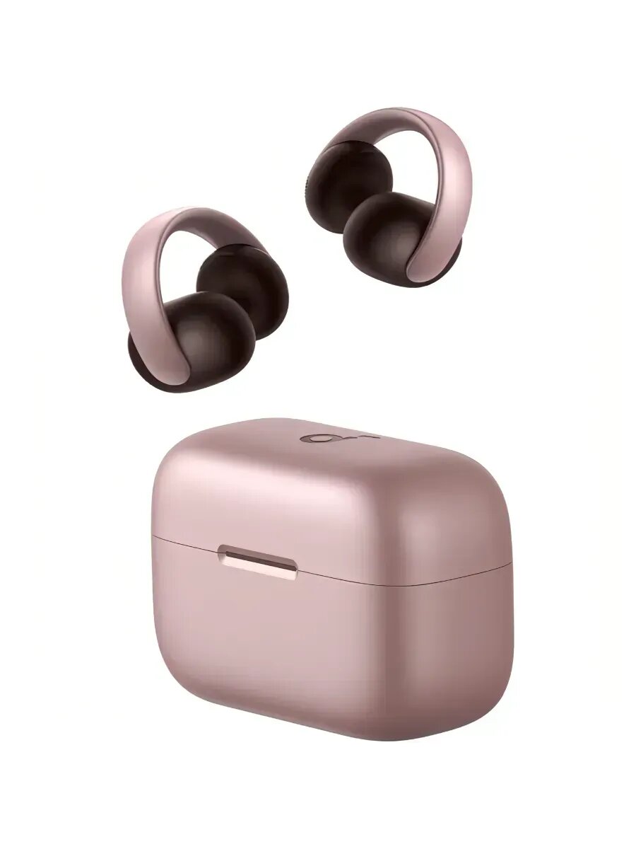 Беспроводные наушники AeroClip - Rosy Brown