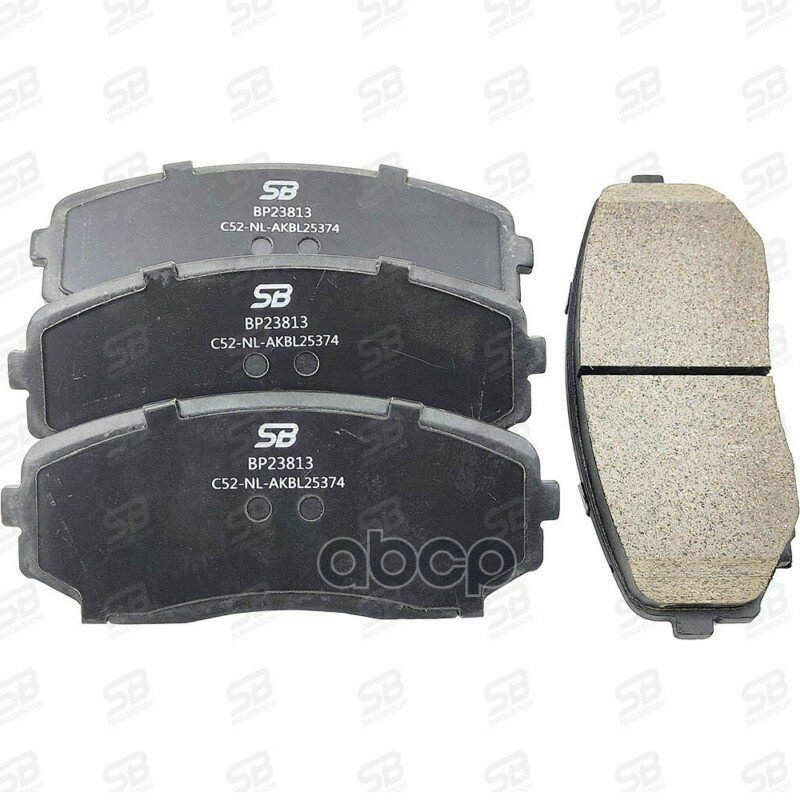 Тормозные колодки /передние правые /левые /SB NAGAMOCHI для Mazda CX-7; BP23813; TKY83328ZA L2Y63329Z L2Y63328ZMV SB Nagamoch.