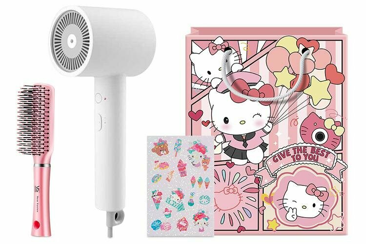 Фен унисекс Xiaomi Smart H300, 1600 Вт, White (KT gift bag + styling comb + sticker)
