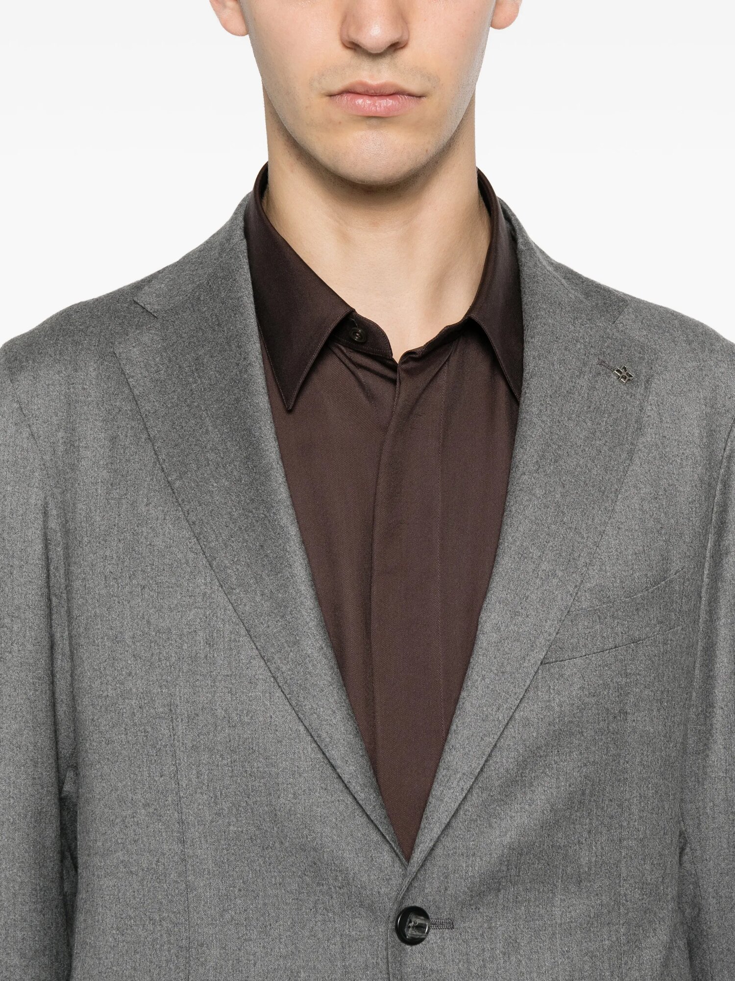 Комбинезон Tagliatore Single-breasted notched-lapel suit, размер 48 — фото 1
