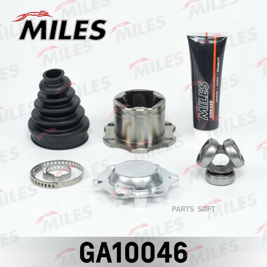MILES GA10046 ШРУС VW GOLF IV/POLO III-IV/BORA/SKODA 1.4TDI-2.3 97- внутр. ()