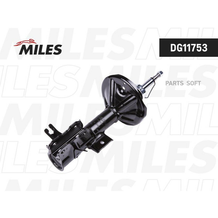 MILES DG11753 Амортизатор MITSUBISHI CARISMA 05/95-02/99 (V=1.6/1.9TD) пер. лев. газ. ()
