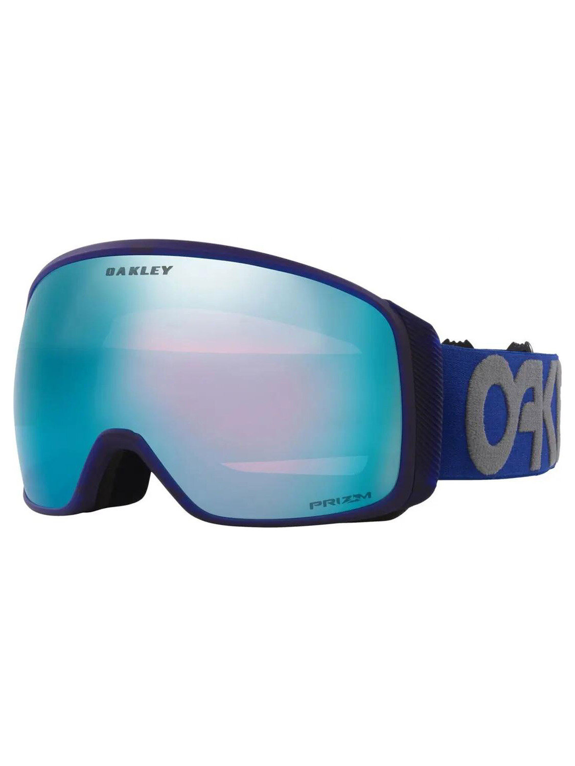 Горнолыжные очки Oakley Flight Tracker Matte B1B Navy Prizm Sapphire Iridium 24/25 синий, для мужчин , Синий