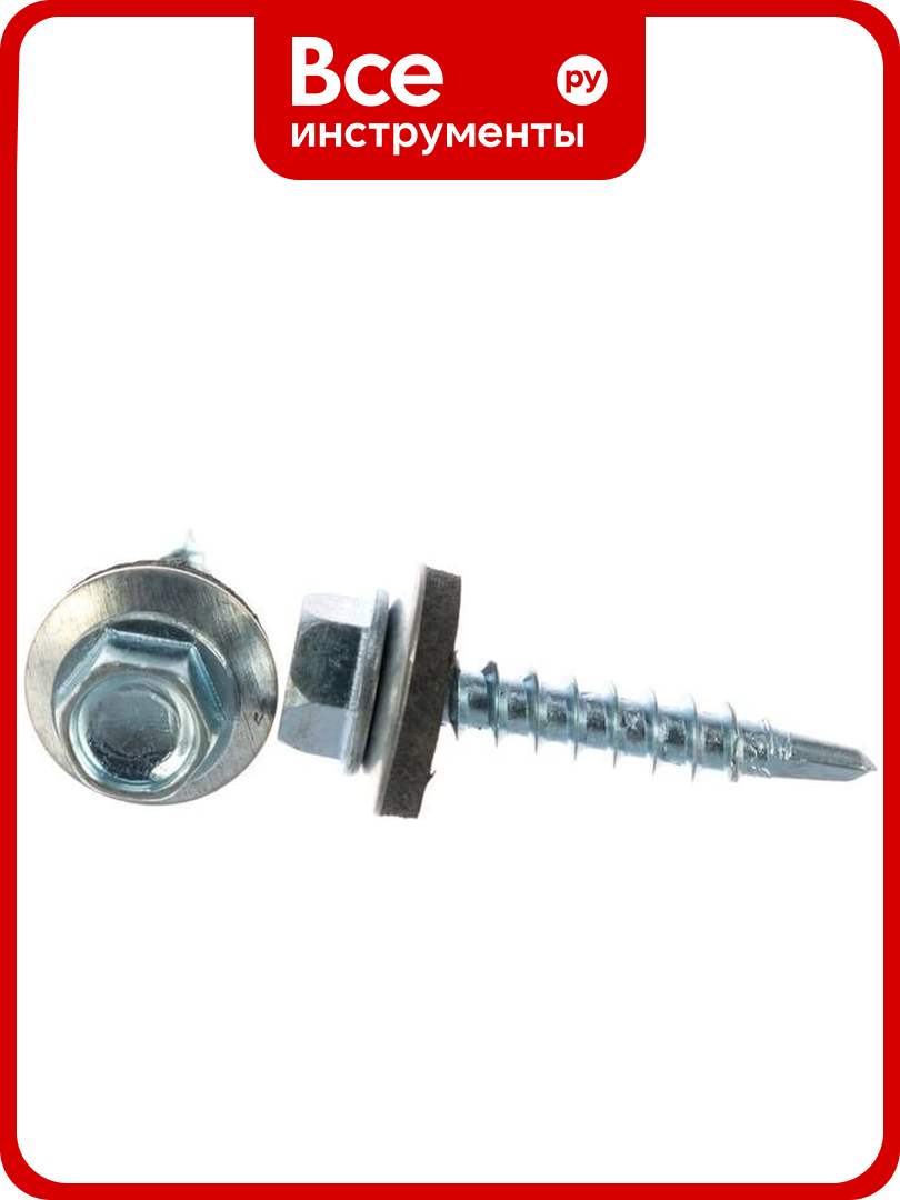Саморез для крепления кровли STEELREX сверло, цинк 5,5x25 мм, 60 шт. 0119055025B400006032, хорошим