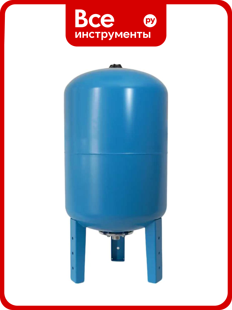 Гидроаккумулятор вертикальный UNIPUMP ГВ 80Н (фланец нерж, БЭЗ) 31072