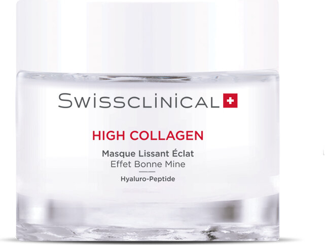 Swissclinical Маска разглаживающая с эффектом сияния High Collagen Radiance Smoothing Mask 30g