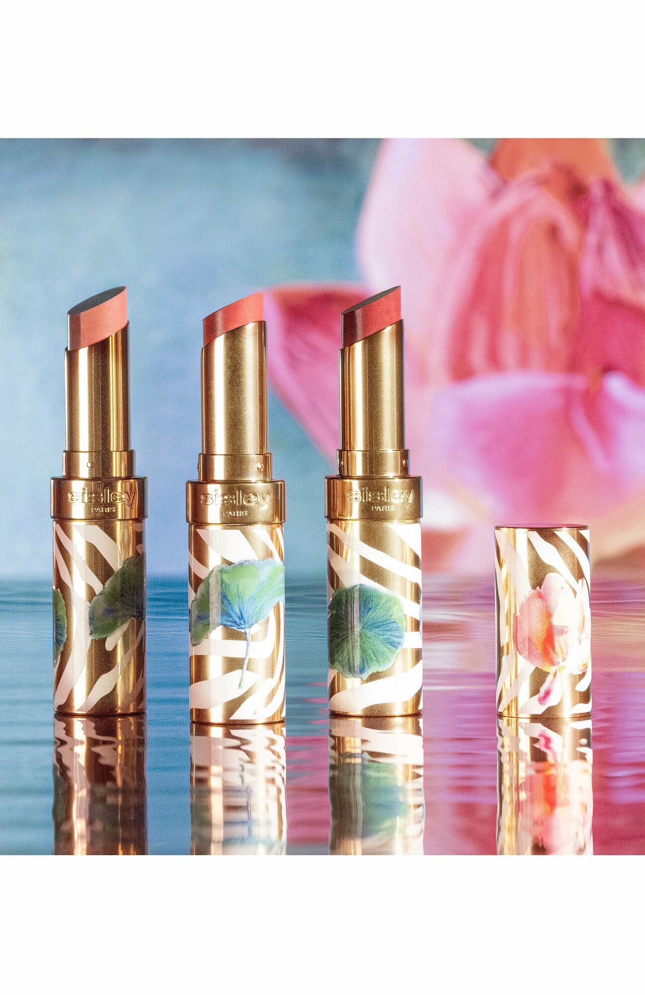 Сверкающая фитопомада Blissful Lotus, оттенок 11 Прозрачный теплый розовый (3g) Sisley