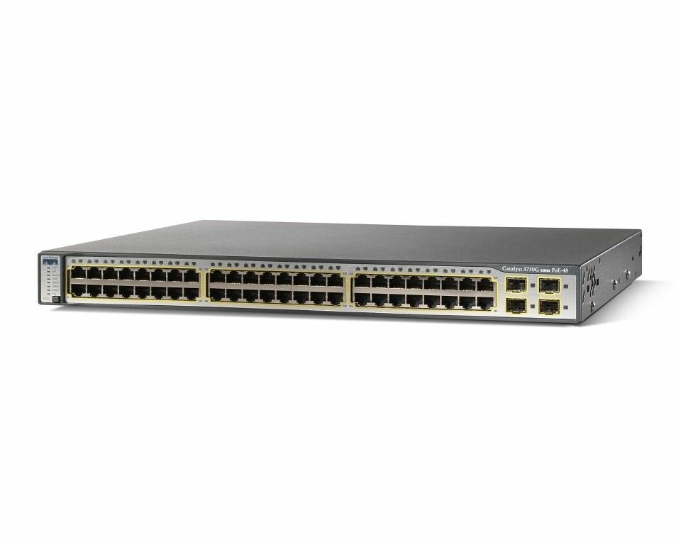 Коммутатор Cisco WS-C3750G-48PS-E