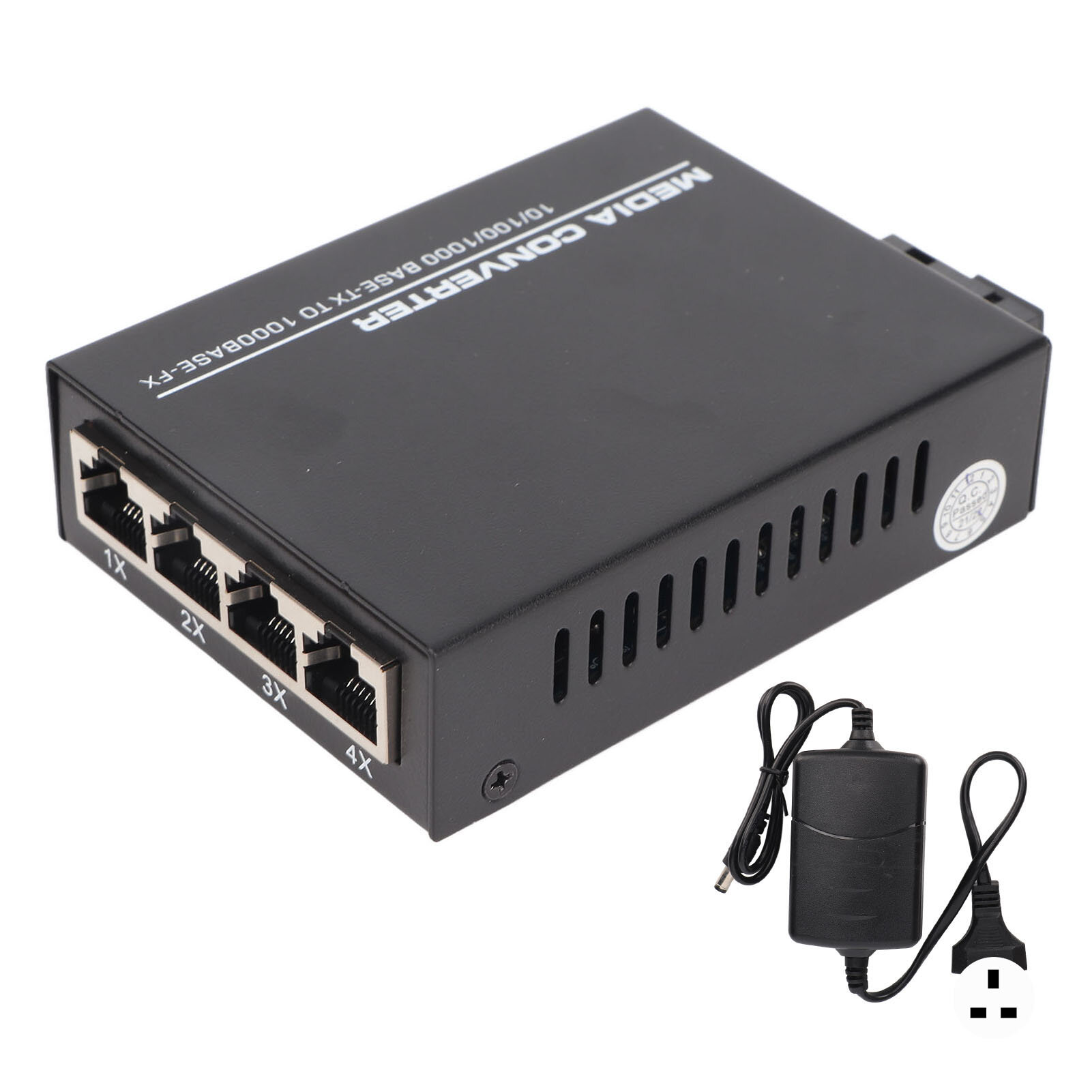 Медиаконвертер ethernet одномодовый одно волокно 1310нм передача 1550нм прием 10 100 1000m dc5v1a с адаптером 240v uk вилка