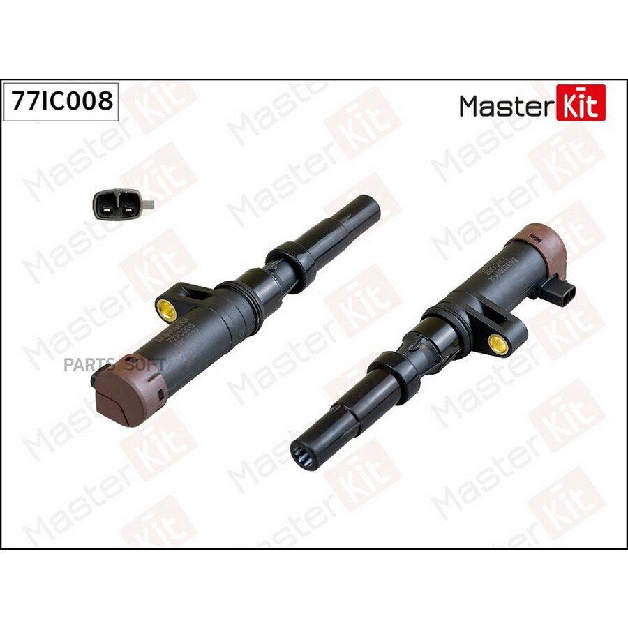 Катушка зажигания RENAULT DUSTER, LOGAN 1.6 от официального дистрибьютора, MASTERKIT, артикул 77IC008