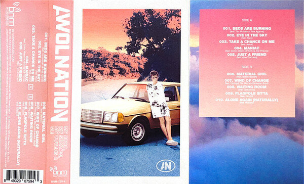 Awolnation. My Echo, My Shadow, My Covers & Me (MC Yellow/Аудиокассета)