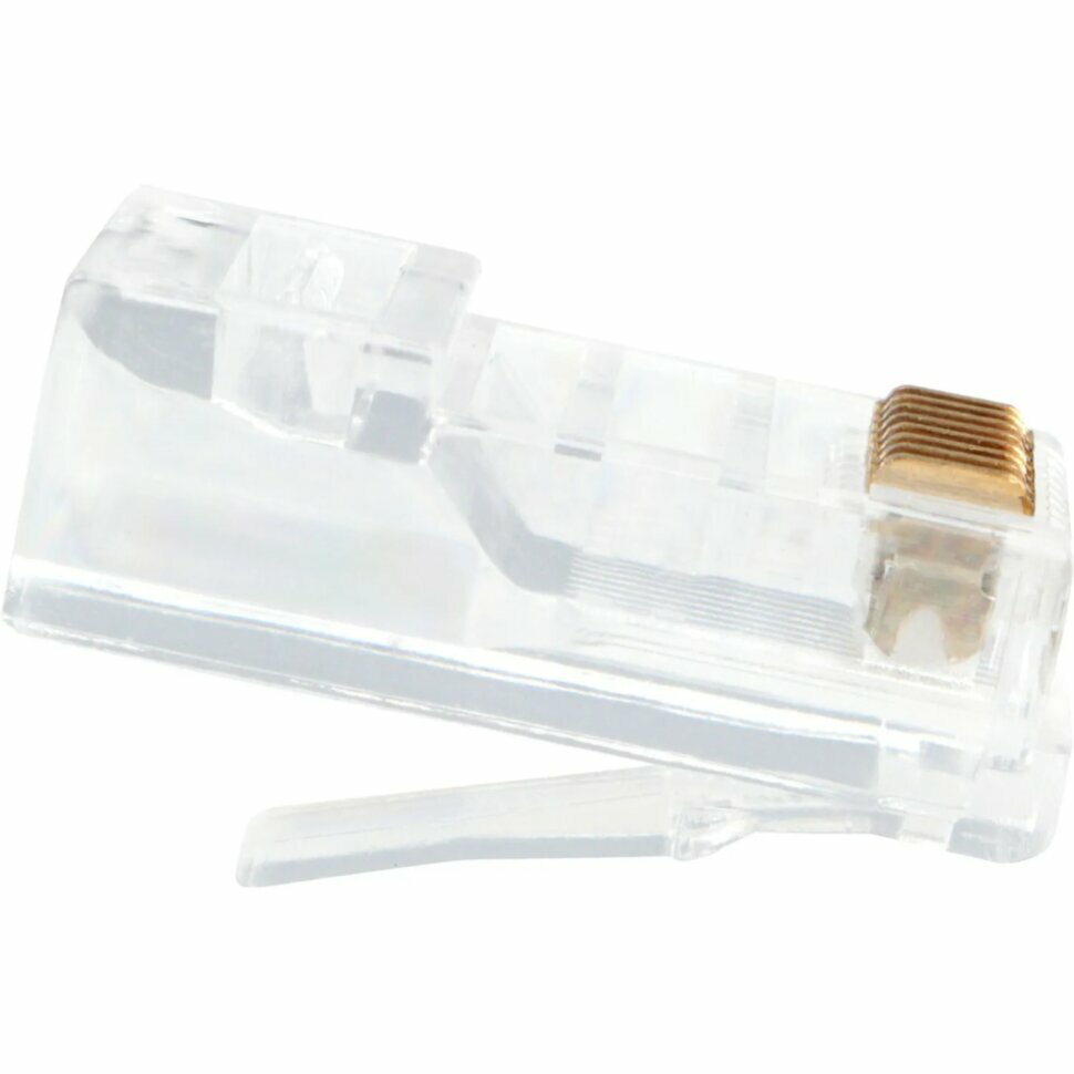 Вилка Cablexpert RJ-45 (8P8C) PLUG3UP6/5 кат.5e, 6 микр, (100 шт.), пак, 2288658