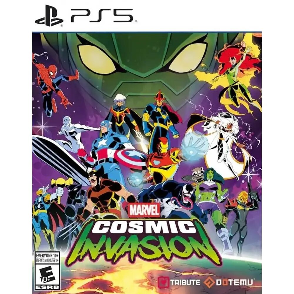 Игра Marvel Cosmic Invasion (PS5, русская версия) Tribute Games Blu-ray диск 12+