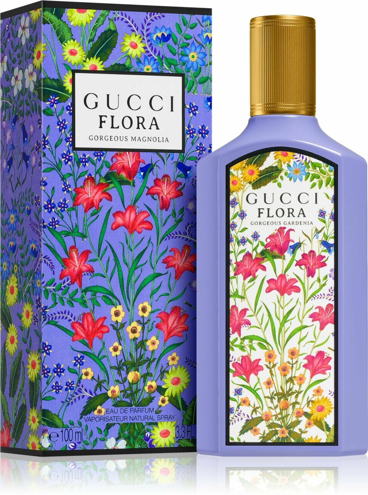 Парфюмерная вода Gucci " Gucci Flora Gorgeous Magnolia " — для женщин, 50 мл
