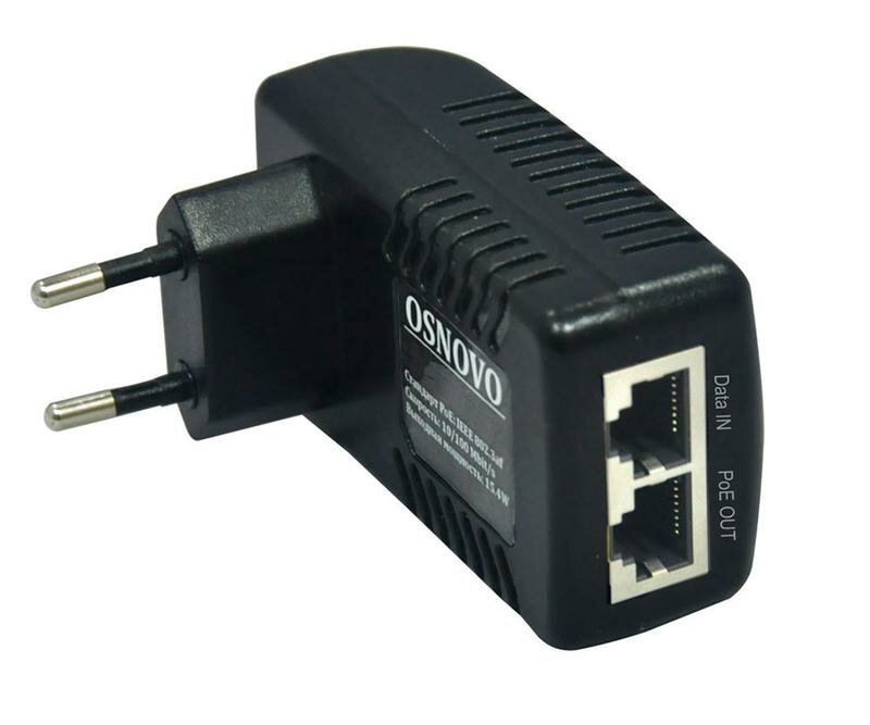 Инжектор PoE Midspan-1/151A Fast Ethernet на 1 порт OSNOVO 10660