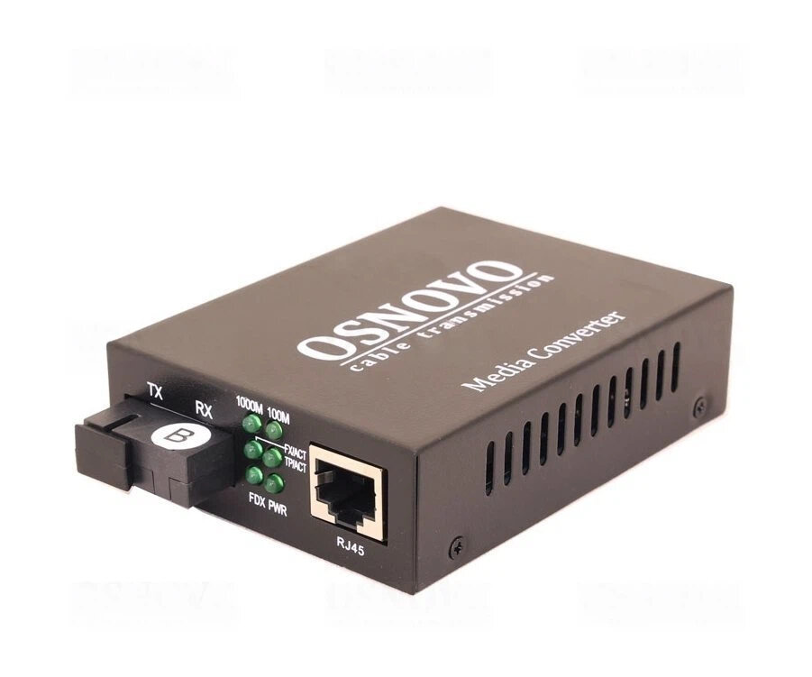 Медиаконвертер OSNOVO OMC-1000-11S5b