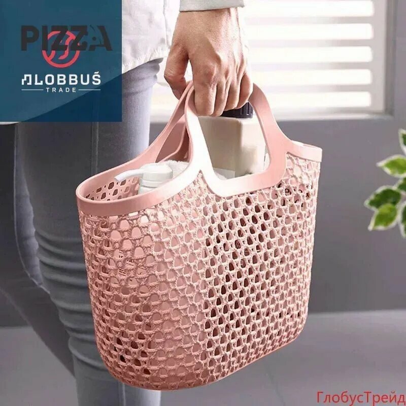 Корзина для хранения длина 31 см, ширина 18 см, высота 19.5 см.