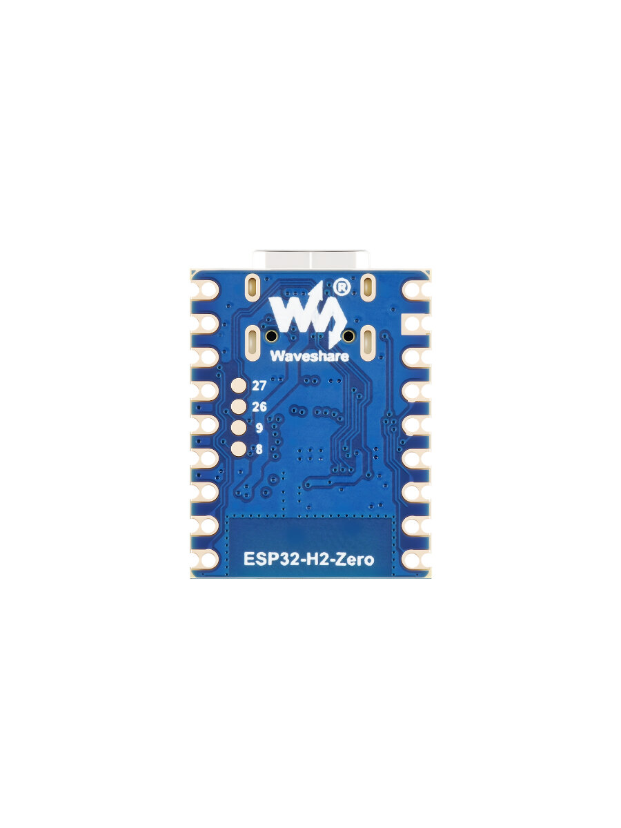 Плата разработчика WAVESHARE ESP32-H2-Zero, BLE/Zigbee, 96МГц, 4МБ — фото 1
