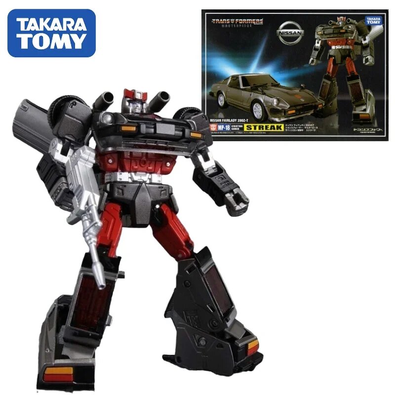 Металлическая Фигурка-трансформер TAKARA TOMY MP-18 Bluestreak - Деформируемая Игрушка-робот Для Детей