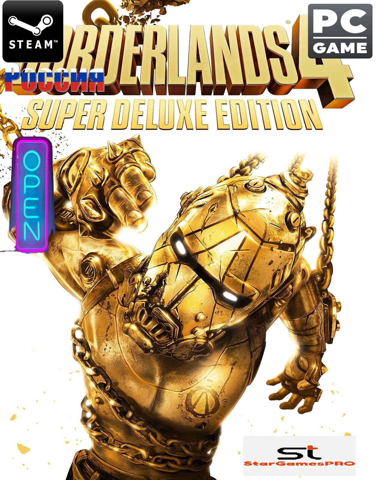 Borderlands 4 - Super Deluxe Edition игра на аккаунте для ПК с OFF активацией для Steam (PC) РФ + СНГ
