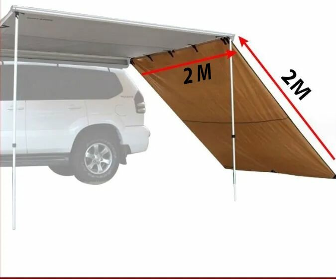 Боковая стенка для маркизы 2*2