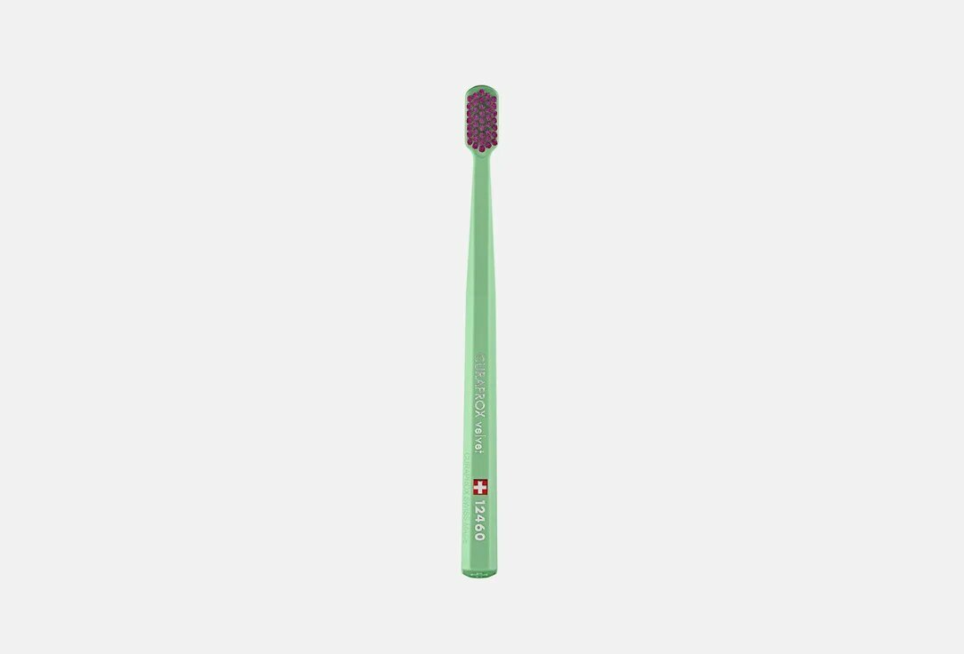 CURAPROX CS 12460 velvet mega soft Зубная щетка, зеленая 1шт