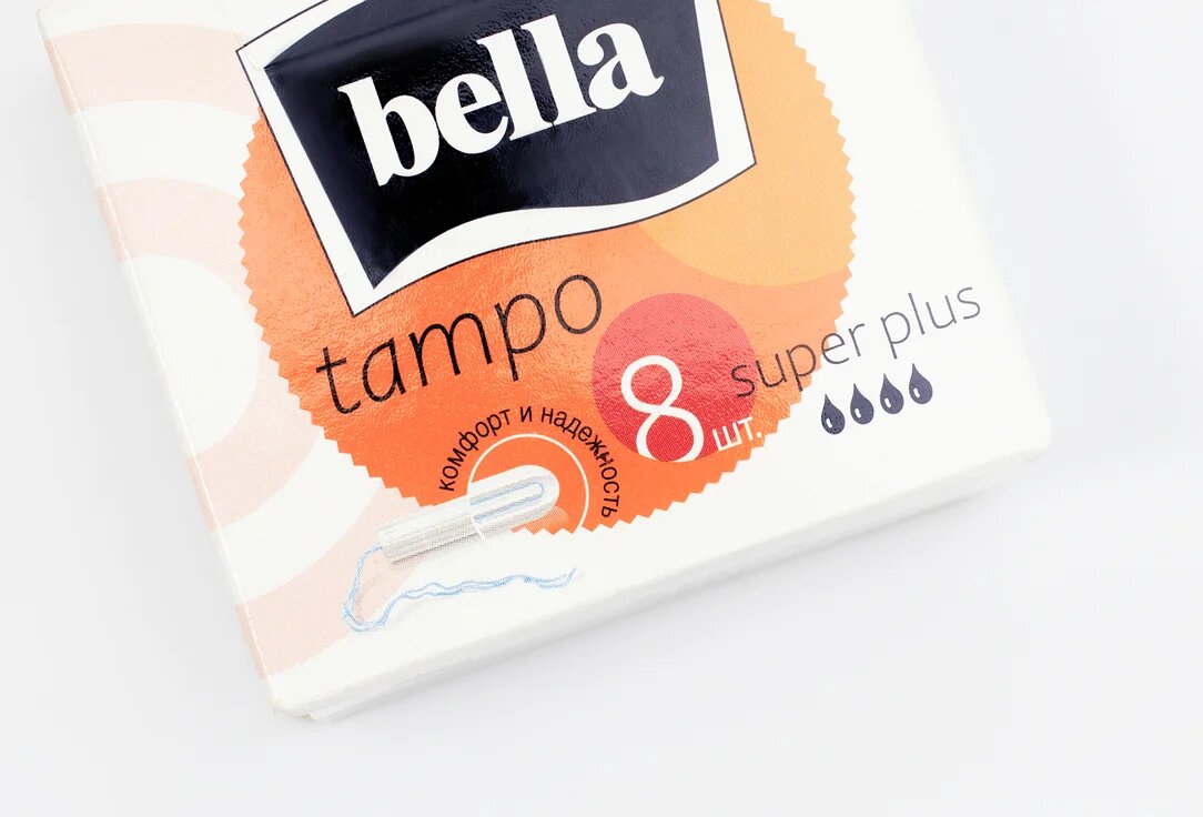 Bella Super Plus тампоны 8шт — фото 1
