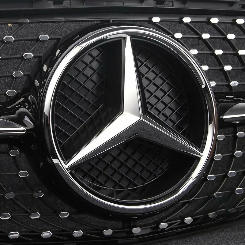 Эмблема на переднюю решетку Mercedes-Benz, подходящая для нескольких моделей