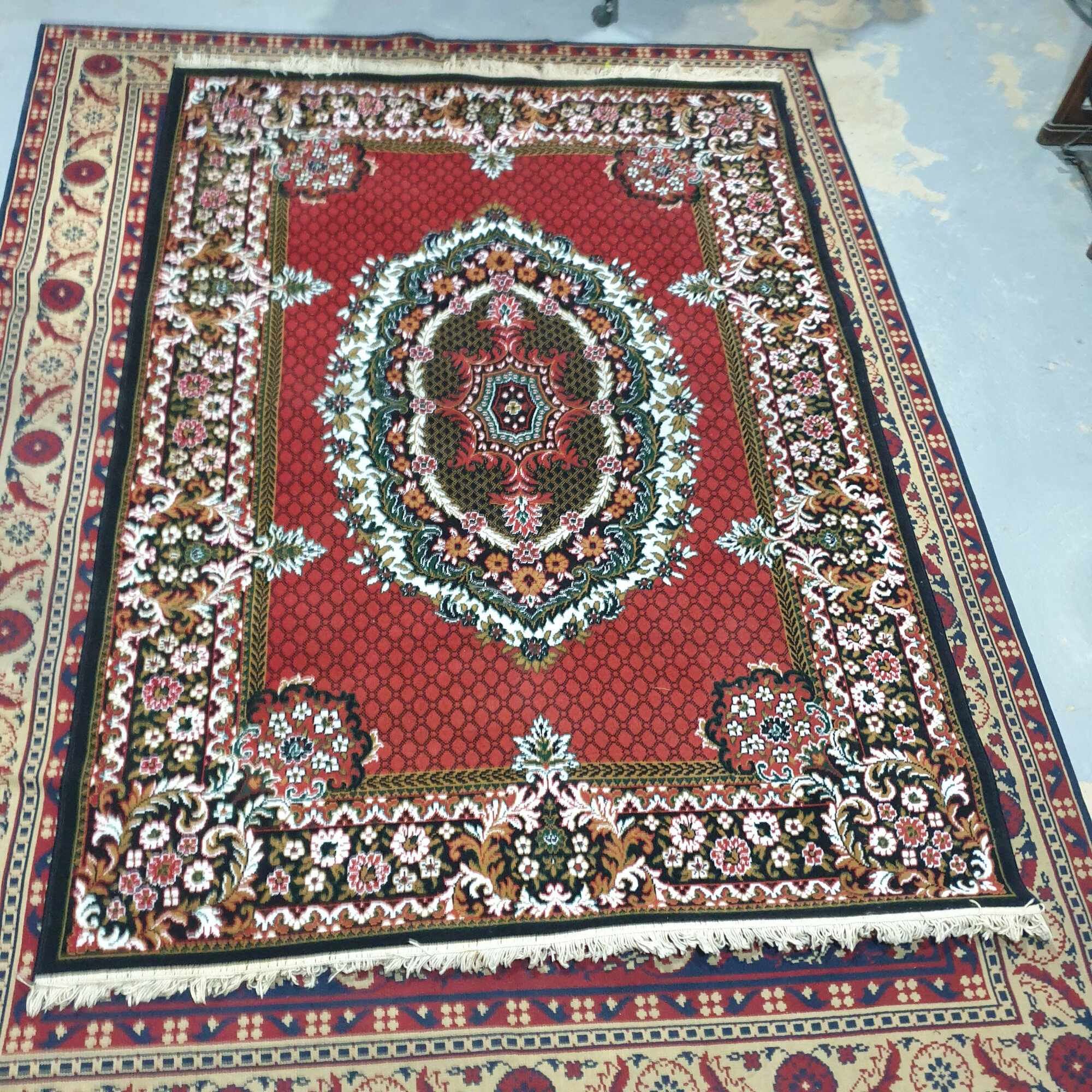 Винтажный ковер 190х250 см шерсть СССР