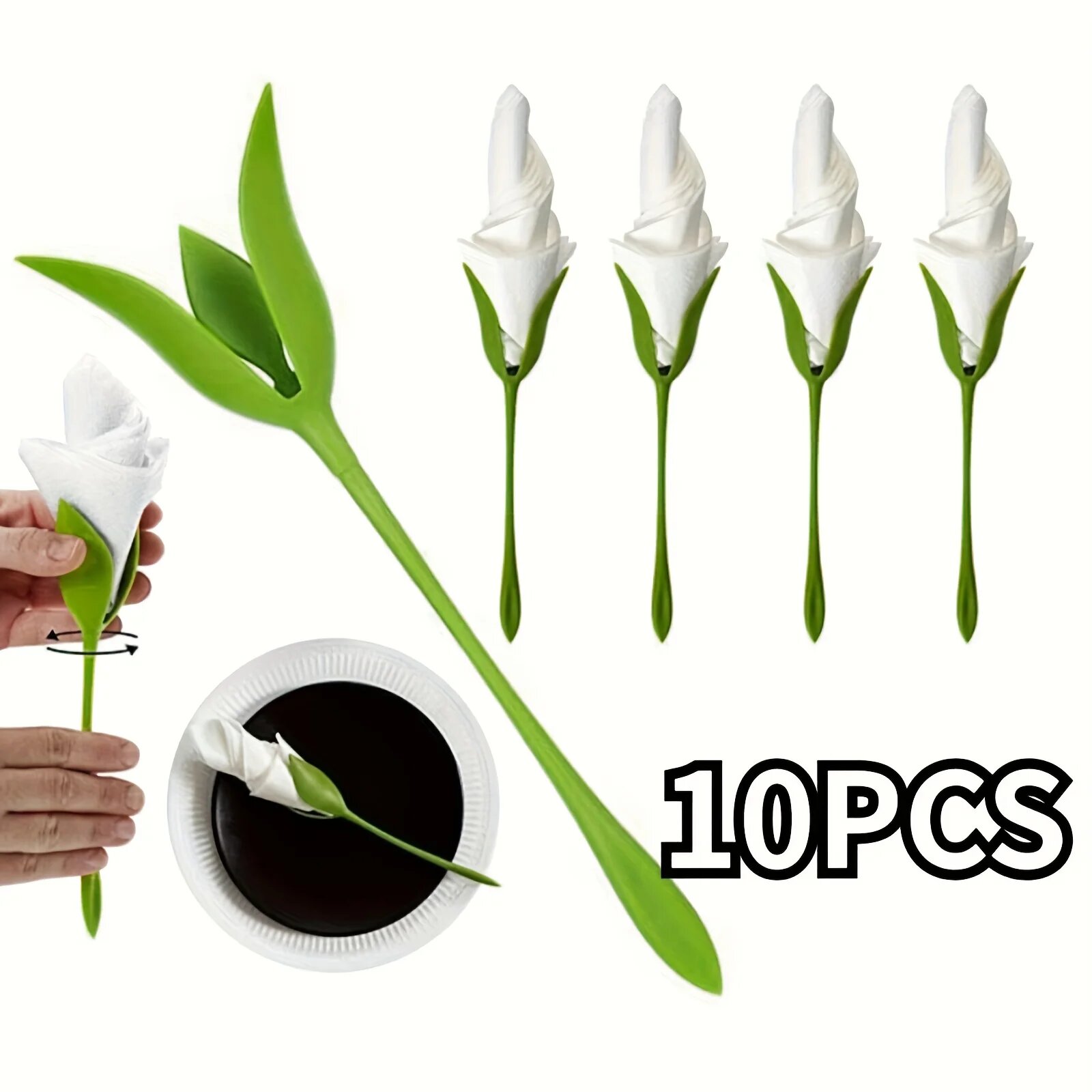 Кольца для салфеток 10 штук