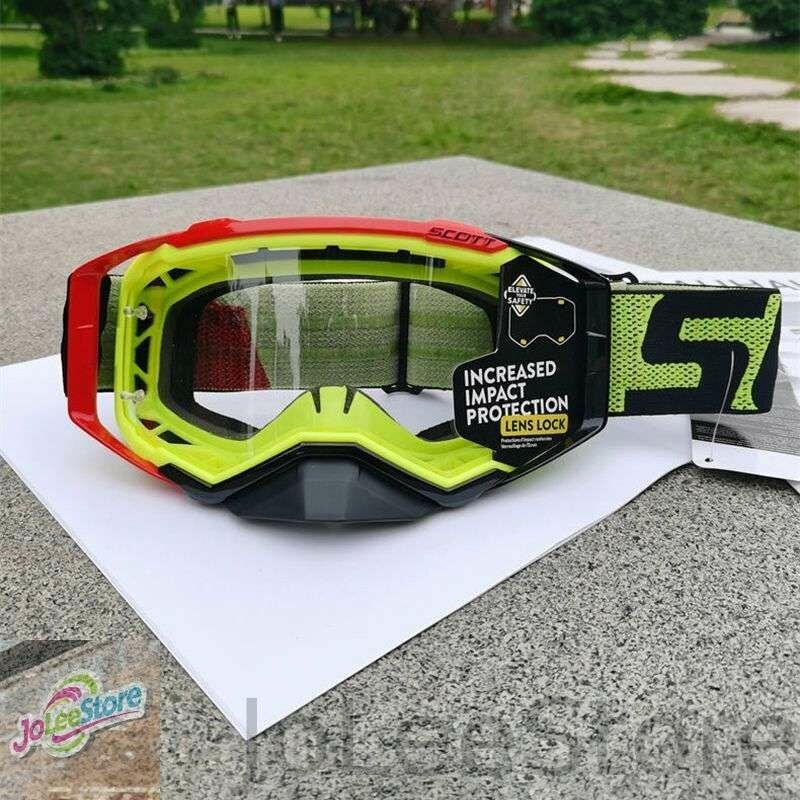 Мотоциклетные очки SCOTT, UV400, Очки для мотокросса, ATV, MTB, эндуро, внедорожный