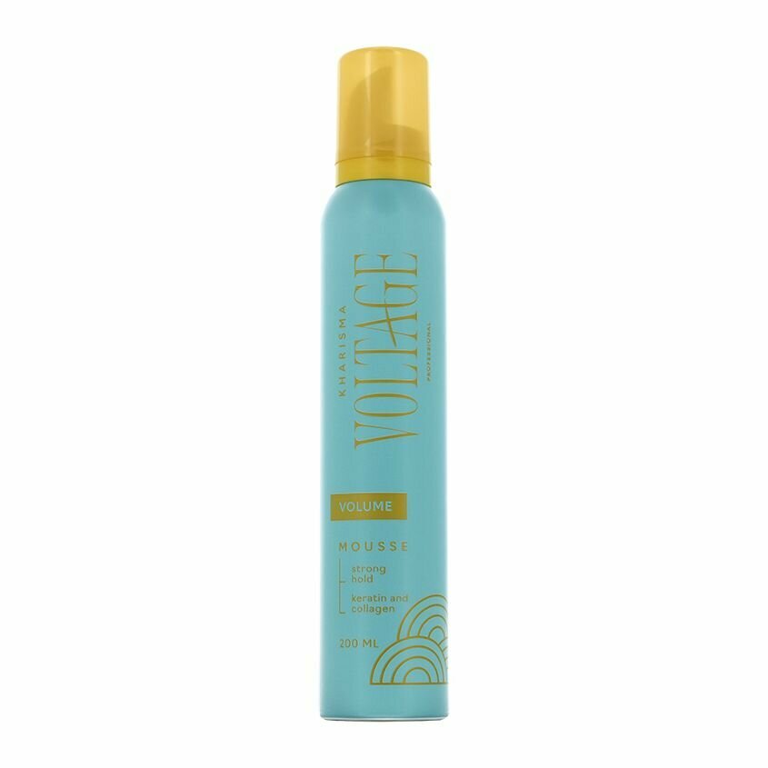 Мусс для волос KHARISMA VOLTAGE PHYTO-KERATIN Объем для тонких волос (с Кератином и коллагеном) 200 мл