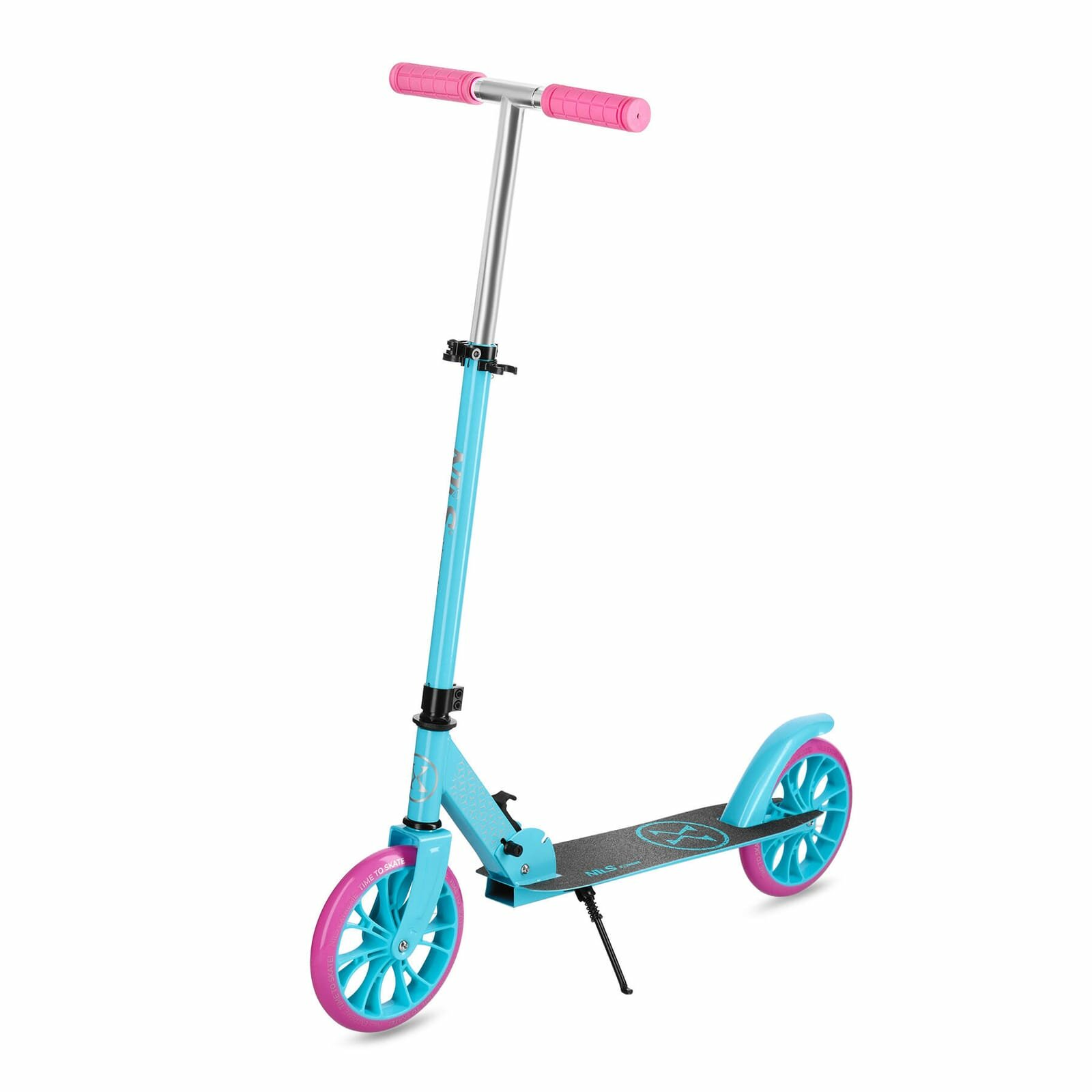 DECATHLON самокат Nils Extreme HM1302, розово-синий