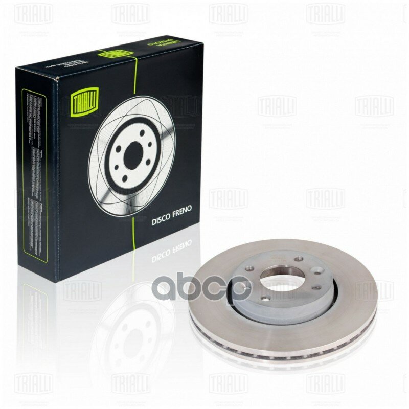 Диск тормозной передний для а/м лада VESTA (15-)/лада LARGUS (12-) с ABS D=260 TRIALLI DF 095106 Trialli арт. DF 095106