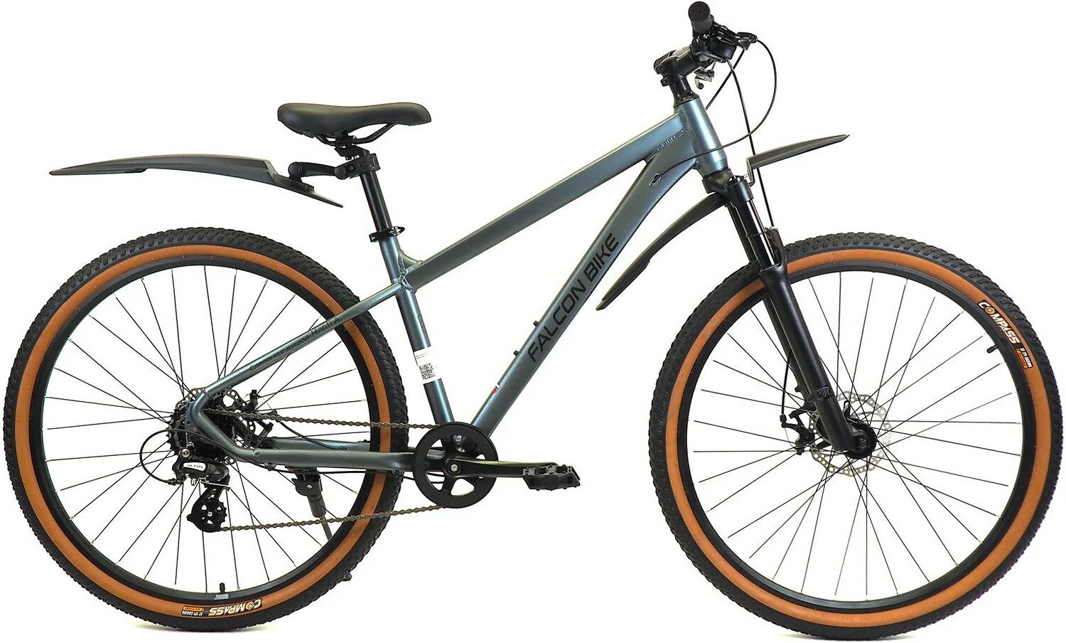 Велосипед горный Falcon Bike Shift 2.0 29 (2026), алюминиевая рама, размер 18", цвет Серый