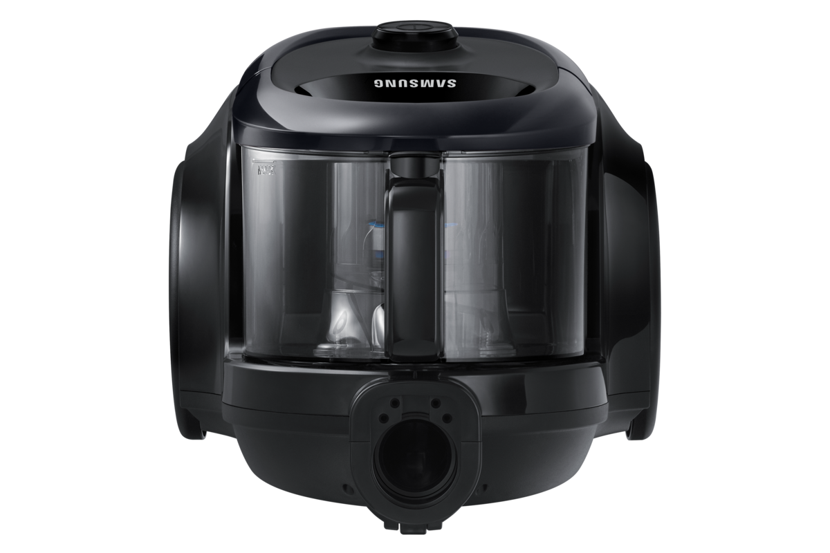Пылесос Samsung VC18M2150SG без мешка для сбора пыли, с турбиной Anti-Tangle, черный